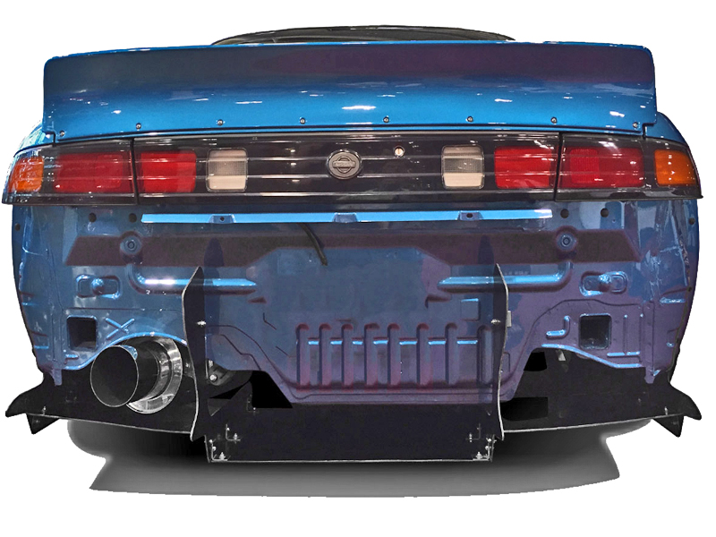 1995-1998 Nissan 240sx S14 Duraflex RBS V2 Wide Body Kit
