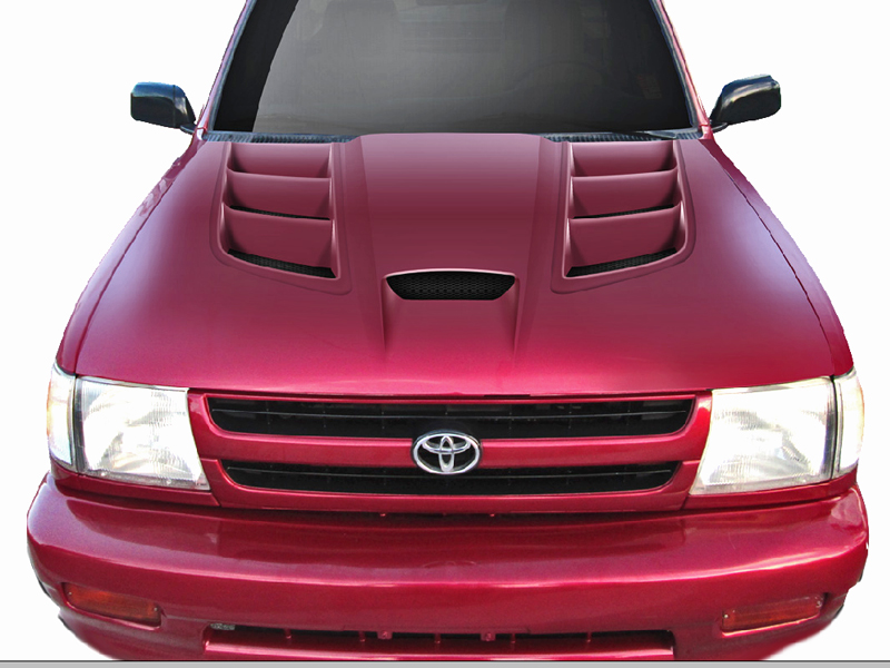 1995-2000 Toyota Tacoma 113717 Duraflex Viper Hood