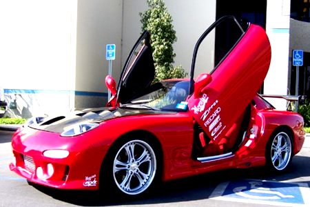 RX7 Vertical Lambo Door Kit