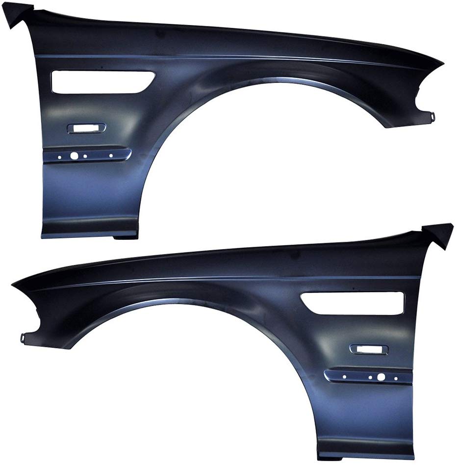 1998-2001 BMW E46 3-Series 4Dr Door M3 Style Metal Fenders With Side ...