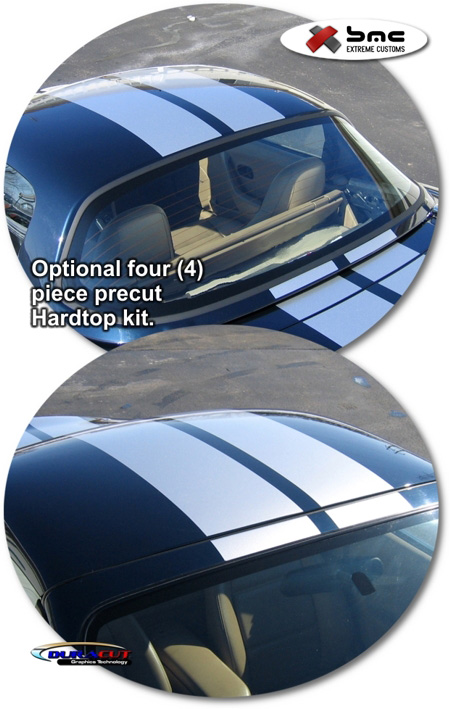 1999-2005 Mazda Miata Rally Stripe Graphics Kit 2