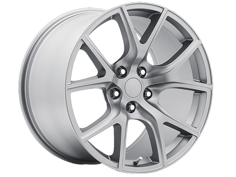 20" Jeep Grand Cherokee Wheels - OEM Style Black Chrome 20x8 SET