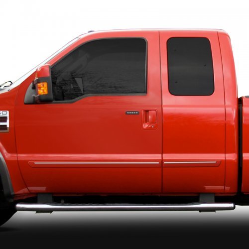 2000-2016 Ford F-250 SuperCab ChromeLine Painted Body Side Molding
