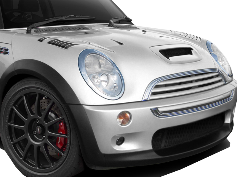 2002-2006 Mini Cooper Duraflex Racer Hood 113313