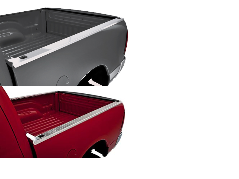 2002-2008 Dodge Ram Short Box Form Fit Side Bed Rail Caps