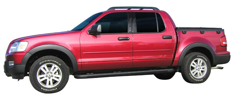 2002-2008 Ford Explorer Painted Body Side Moldings