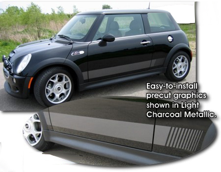 2002-2014 MINI Cooper Body Side Graphic Kit 1