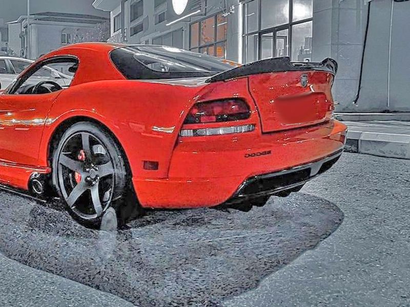 2003-2007 Dodge Viper Gen 3 Carbon Fiber Rear Spoiler