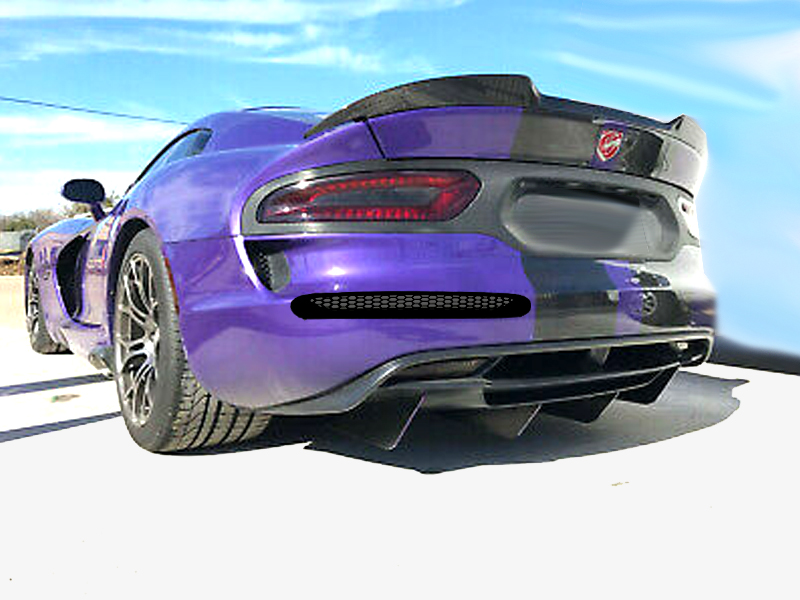 2003-2007 Dodge Viper Gen 3 Carbon Fiber Rear Spoiler