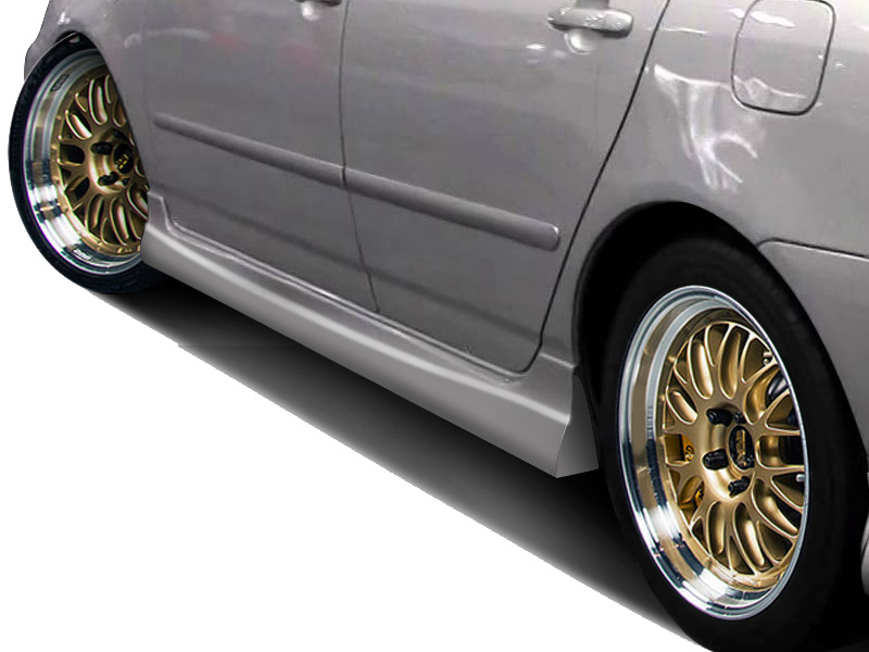 2003-2008 Toyota Corolla Duraflex Target Side Skirts