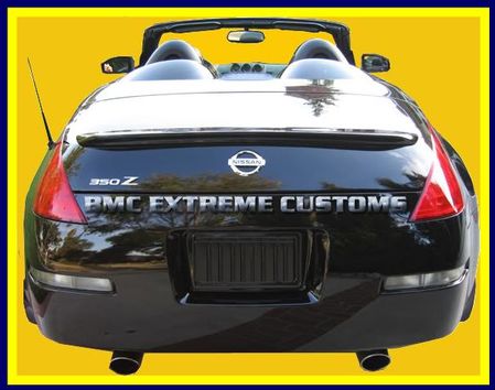 2003-2009 Nissan 350Z Convertible Lip Style Spoiler / Rear Wing