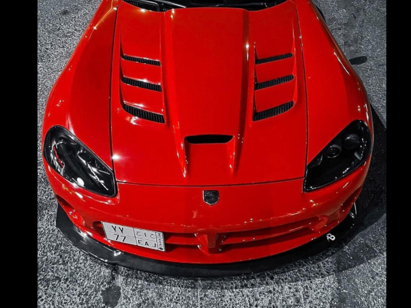 2003-2010 DODGE VIPER GEN 3 CARBON FIBER FRONT SPLITTER