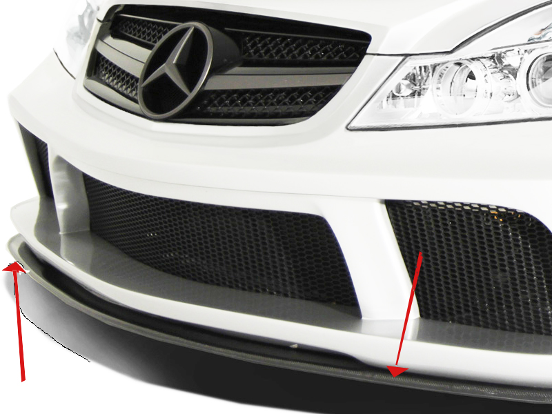 2003-2012 Mercedes SL Class R230 Carbon AF Signature 1 Series Wide Body ...