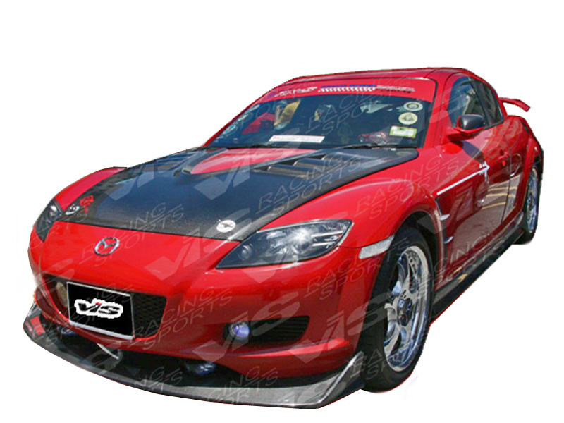 2004-2008 Mazda Rx8 A Spec Carbon Fiber Full Lip Kit