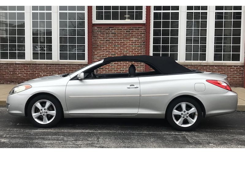 2004-2010 Toyota Solara Painted Body Side Moldings w/ Chrome Line Insert