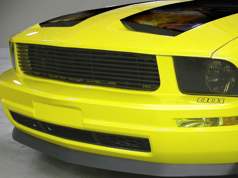 2005-2009 Mustang v6 Billet Replacement Grille Creative Design Concepts