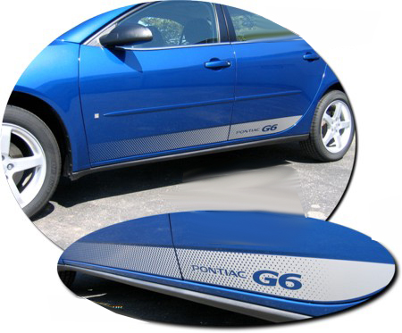 2005-2009 Pontiac G6 Body Side Graphic 1 (Sedan & Coupe)