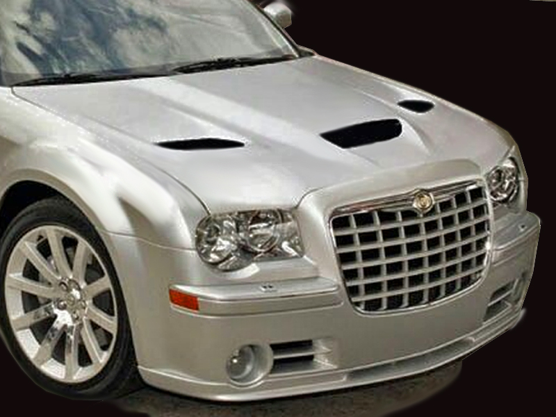 2005-2010 Chrysler 300 300C Helcat Style Functional Heat Extractor Ram ...