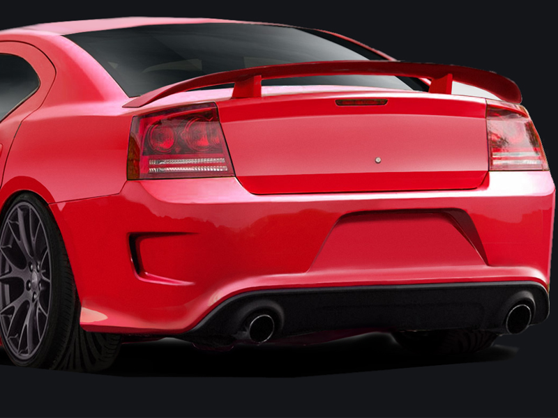 2006-2010 Dodge Charger Hellcat Look Rear Bumper 113292
