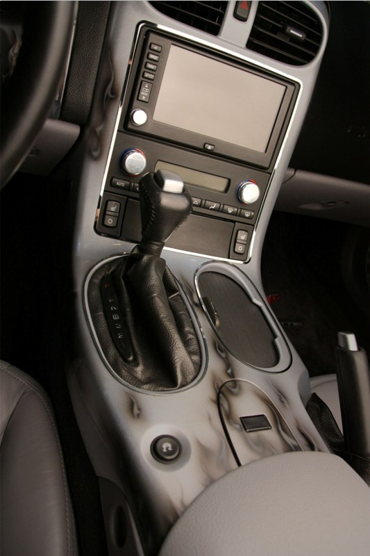 2005-2013 Chevrolet Corvette C6 Stainless Dash Kit 9 Pc 041041