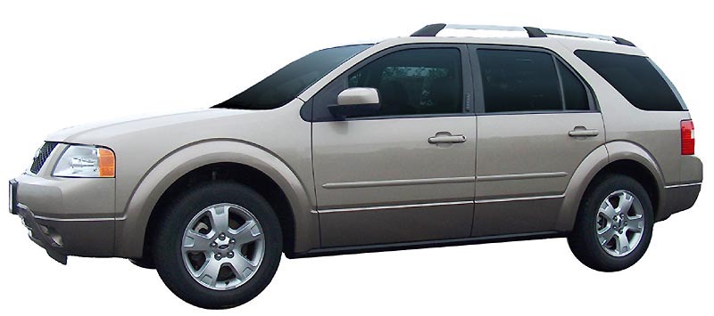 2006-2009 Ford Freestyle Painted Body Side Moldings