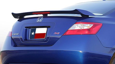 2006-2008 Honda Civic Si Coupe Painted Factory Style Spoiler w/ Light