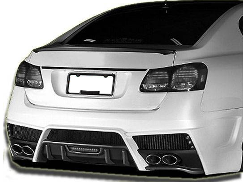 2006-2011 Lexus GS 300/430 4Dr JW Style Rear Bumper