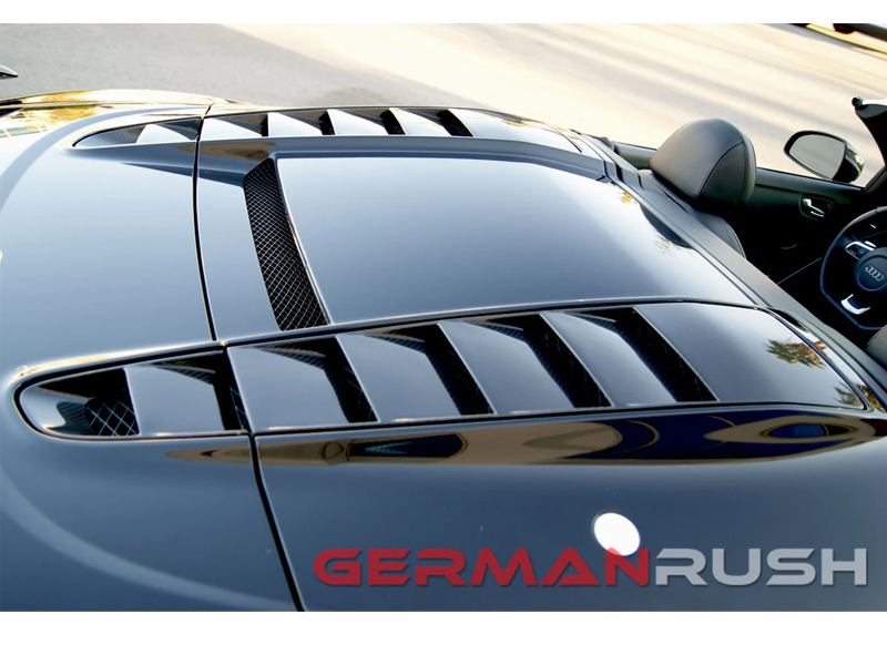 2009-2015 AUDI R8 REAR ENGINE VENTS SPYDER CARBON FIBER
