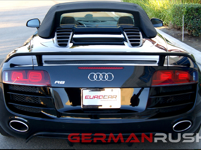 2009-2015 AUDI R8 REAR ENGINE VENTS SPYDER CARBON FIBER
