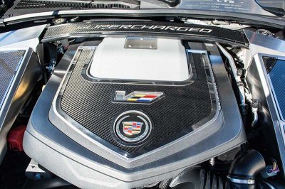 2006-2015 Cadillac CTS-V Engine Shroud Trim Kit
