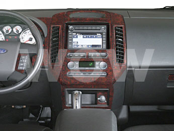 07 08 Ford Edge Full Dash Kit, w/ Digital Climate Control, 59 Pcs Auto ...