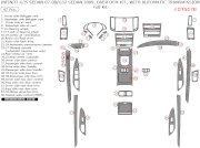 2009 Infiniti G37 Sedan Dash Kits