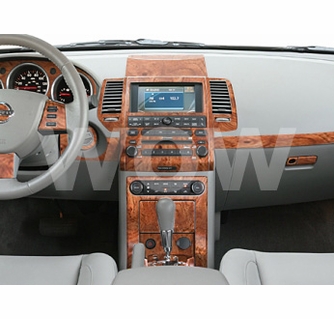 2007 2008 Nissan Maxima Basic Dash Trim Kit w o Navigation 28 Pcs Auto Accessories