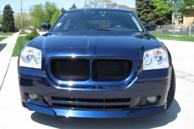 2007-2009 Dodge Magnum 1.25 Shaved Front Lip Spoiler
