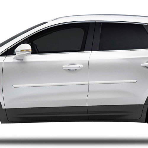 2007-2010 Ford Edge Painted Body Side Moldings