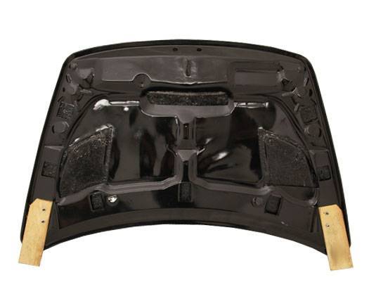 2007-2012 Dodge Caliber 4Dr Srt Blk Carbon Fiber Hood