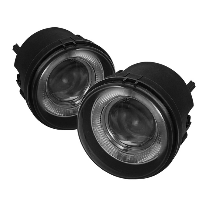 2007-2012 Dodge Caliber Smoke Halo Projector Fog Lights