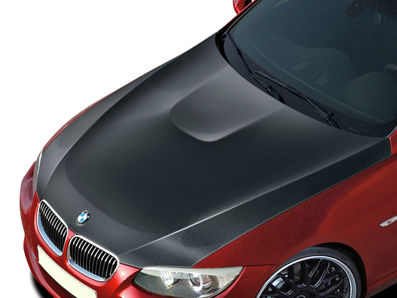 2007-2013 BMW 3 Series E92 2DR AF-2 Hood