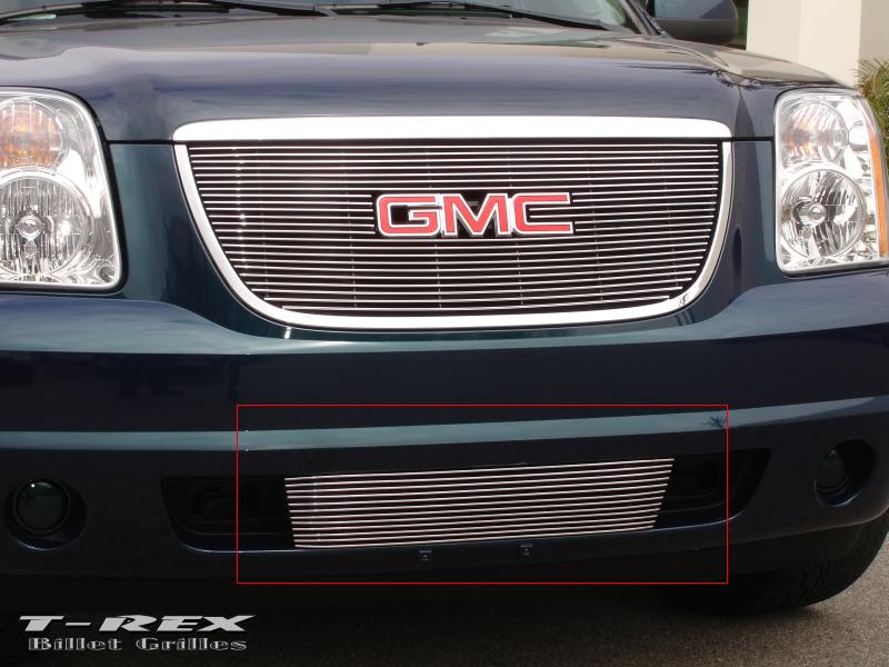 2007-2014 GMC Yukon Billet Grille Overlay Bolt On T-Rex 21172