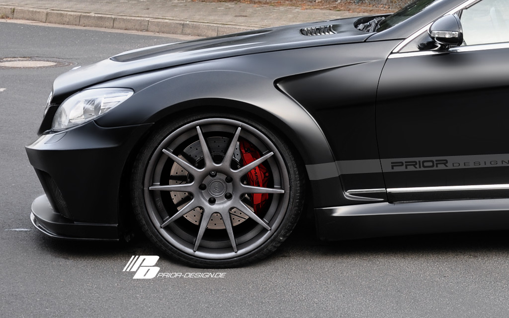 2007-2013 Mercedes CL W216 Black Edition Wide Body Kit w/ Hood