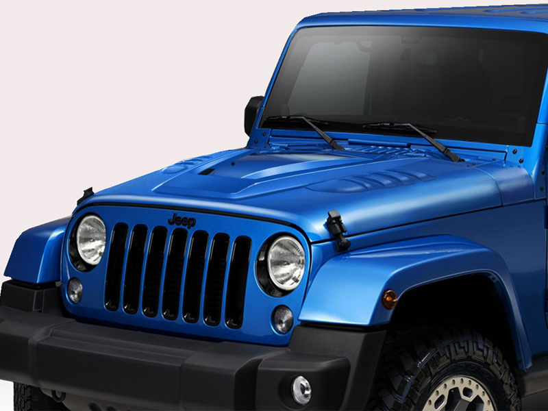 2007-2018 Jeep Wrangler Duraflex ABR Hood 112796