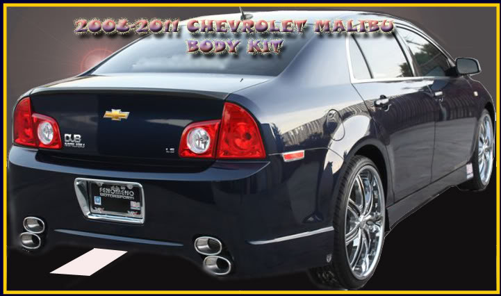 2008-2012 Chevrolet Malibu Ground Effects / Body Kit