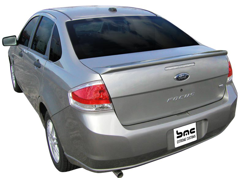 2008-2010 Ford Focus Painted Custom Style Flush Mount Spoiler