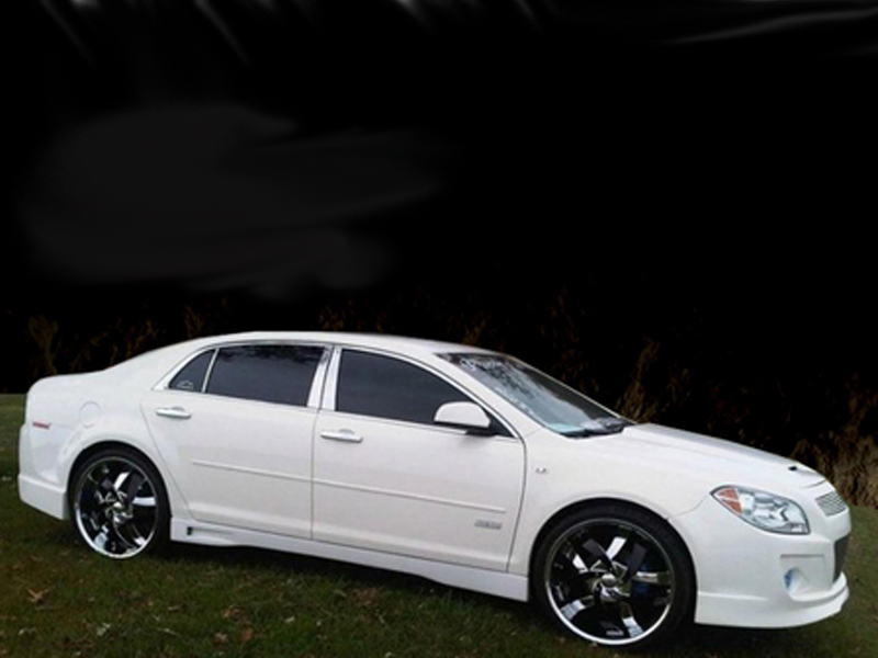 2008-2012 Chevrolet Malibu Rocker Panel Side Skirts USA