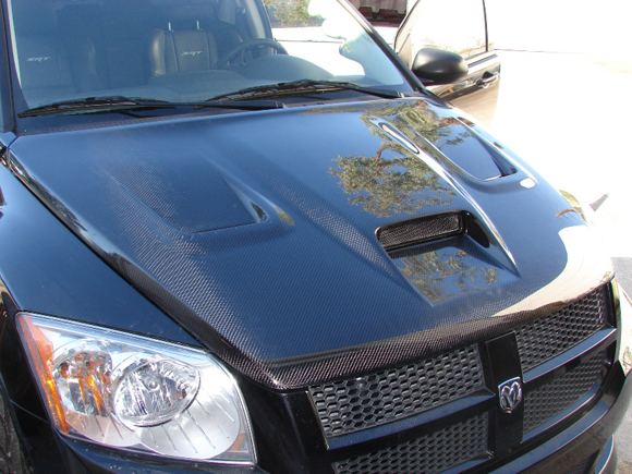 2008-2012 Dodge Caliber SRT4 Carbon Fiber Hood