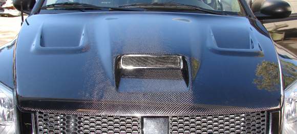 2008-2012 Dodge Caliber SRT4 Carbon Fiber Hood