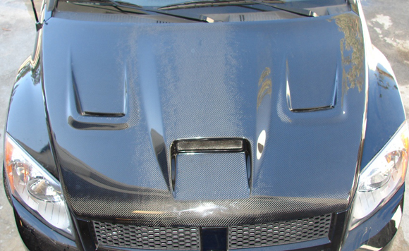 2008-2012 Dodge Caliber SRT4 Carbon Fiber Hood