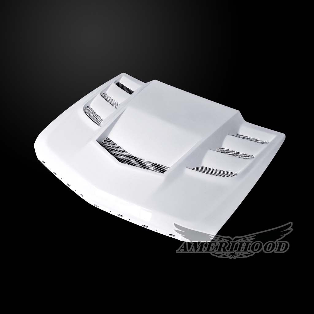 2008-2013 Cadillac CTS VIP Style Heat Extraction Hood