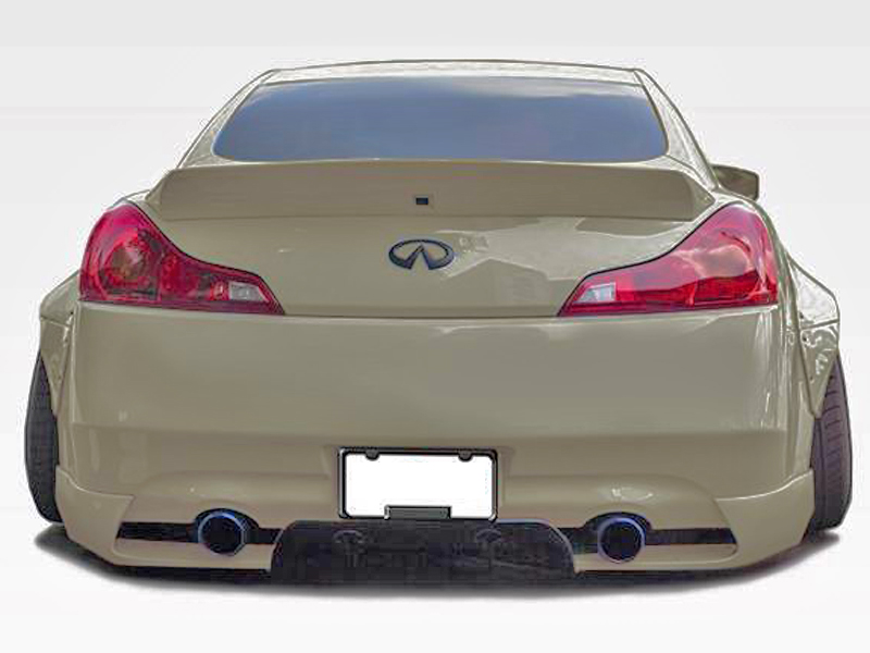 2008-2013 Infiniti G37 2Dr Walker Rear Diffuser
