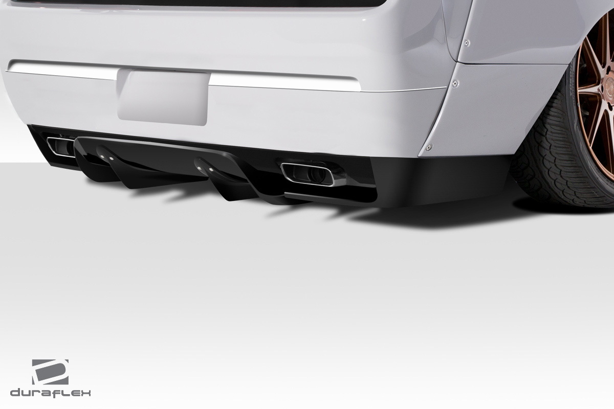 2008-2014 Dodge Challenger Duraflex Circuit Rear Diffuser